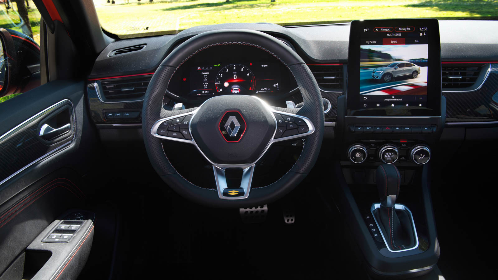 Renault Arkana Interior y Maletero | Carwow