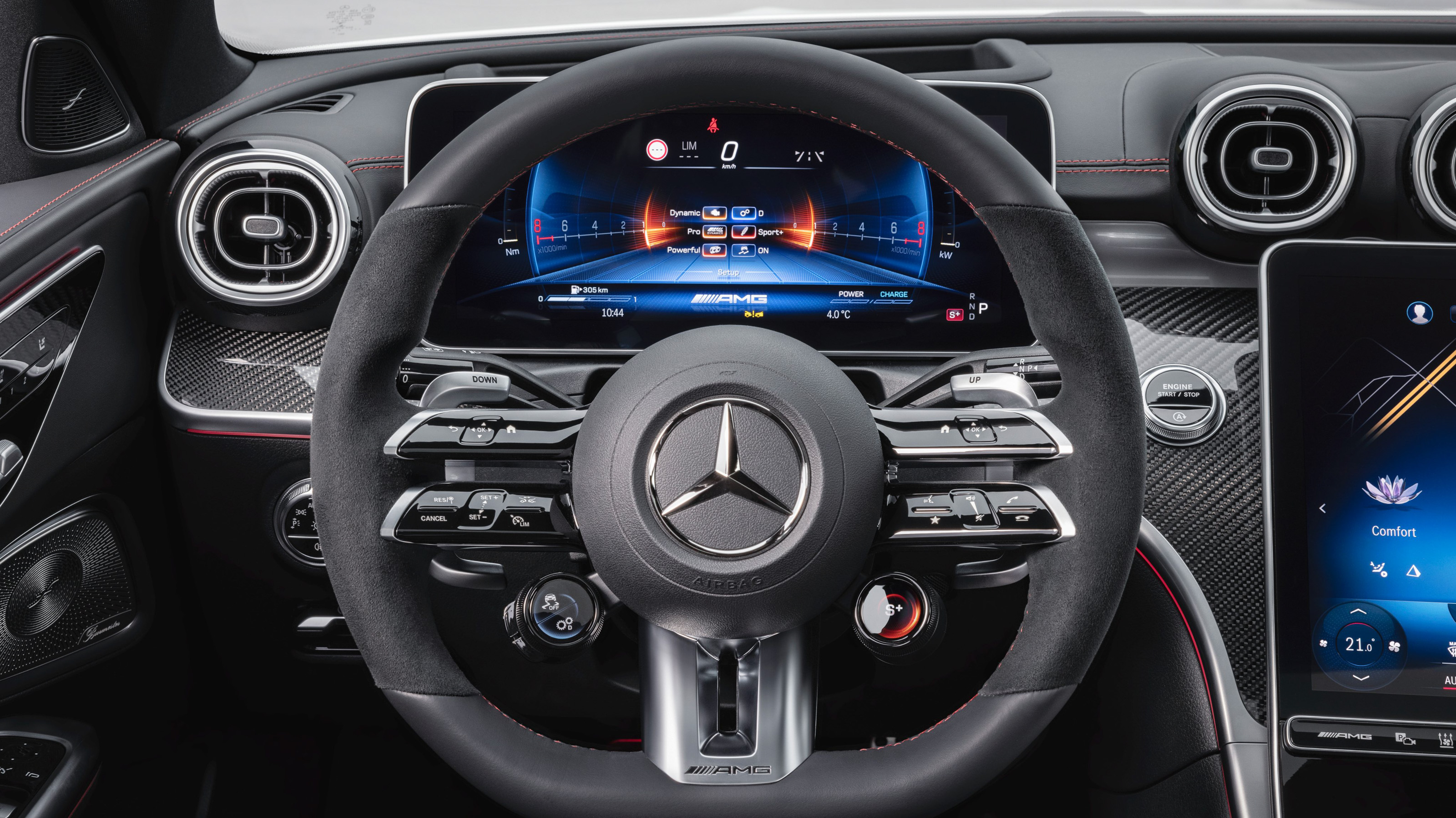 Mercedes AMG C 43 4MATIC | Interior y maletero | Carwow