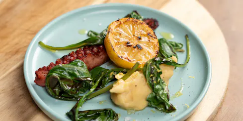 Recipe - Octopus and Chickpea Puree | Casinetto