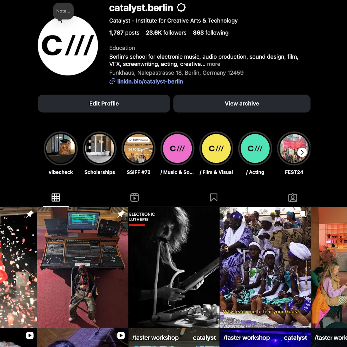 Contact us | Catalyst