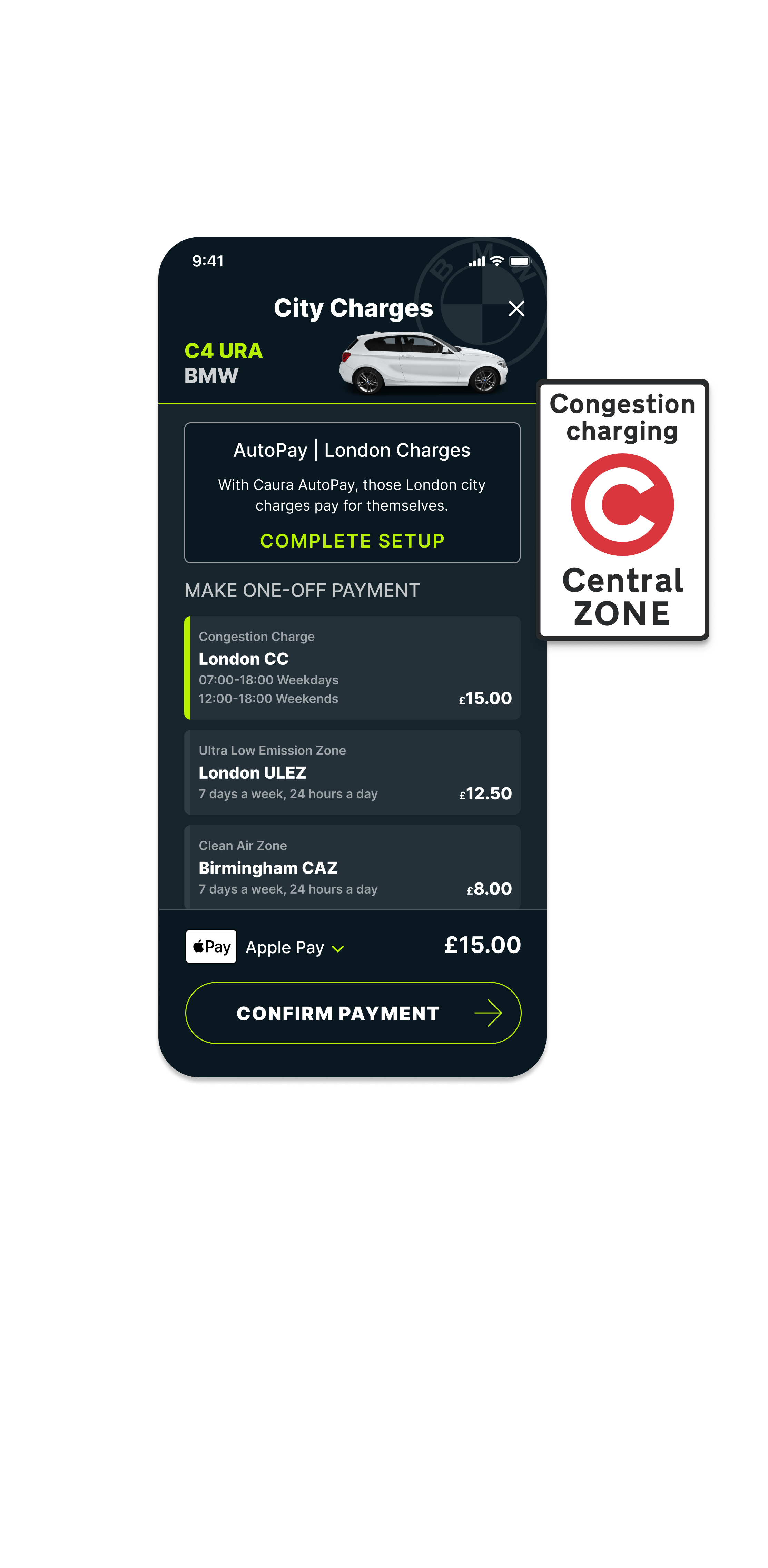 London Congestion Charge Caura