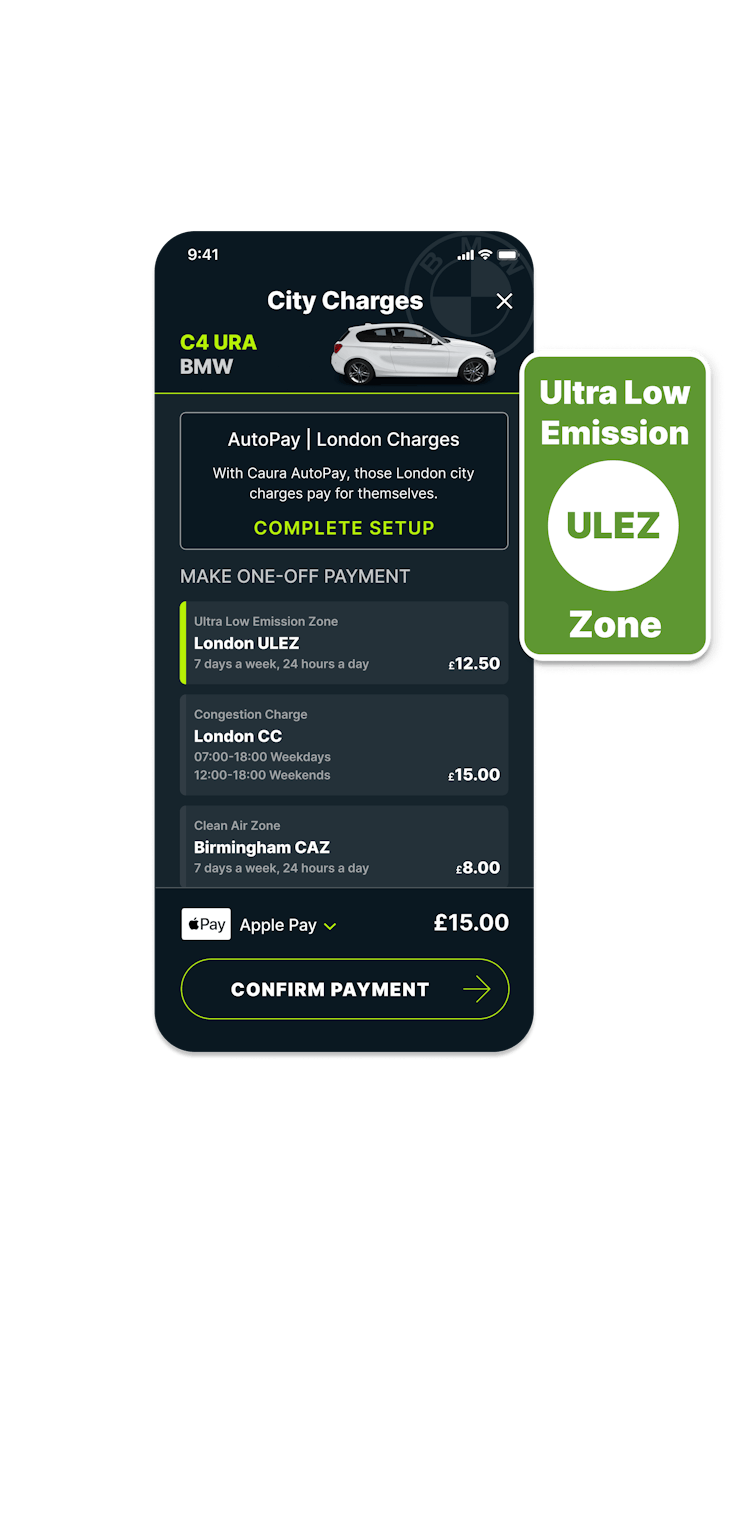 London ULEZ charge | Caura
