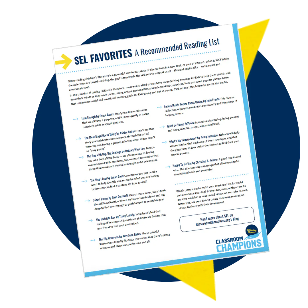 SEL Reading List | Classroom Champions