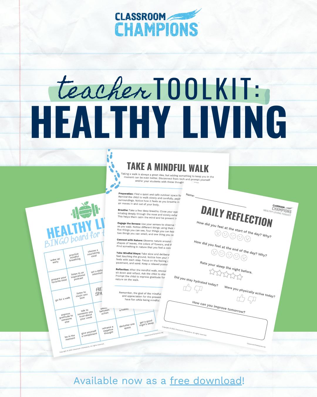 Healthy Living Questions to Spark Discussion in Class | Classroom Champions