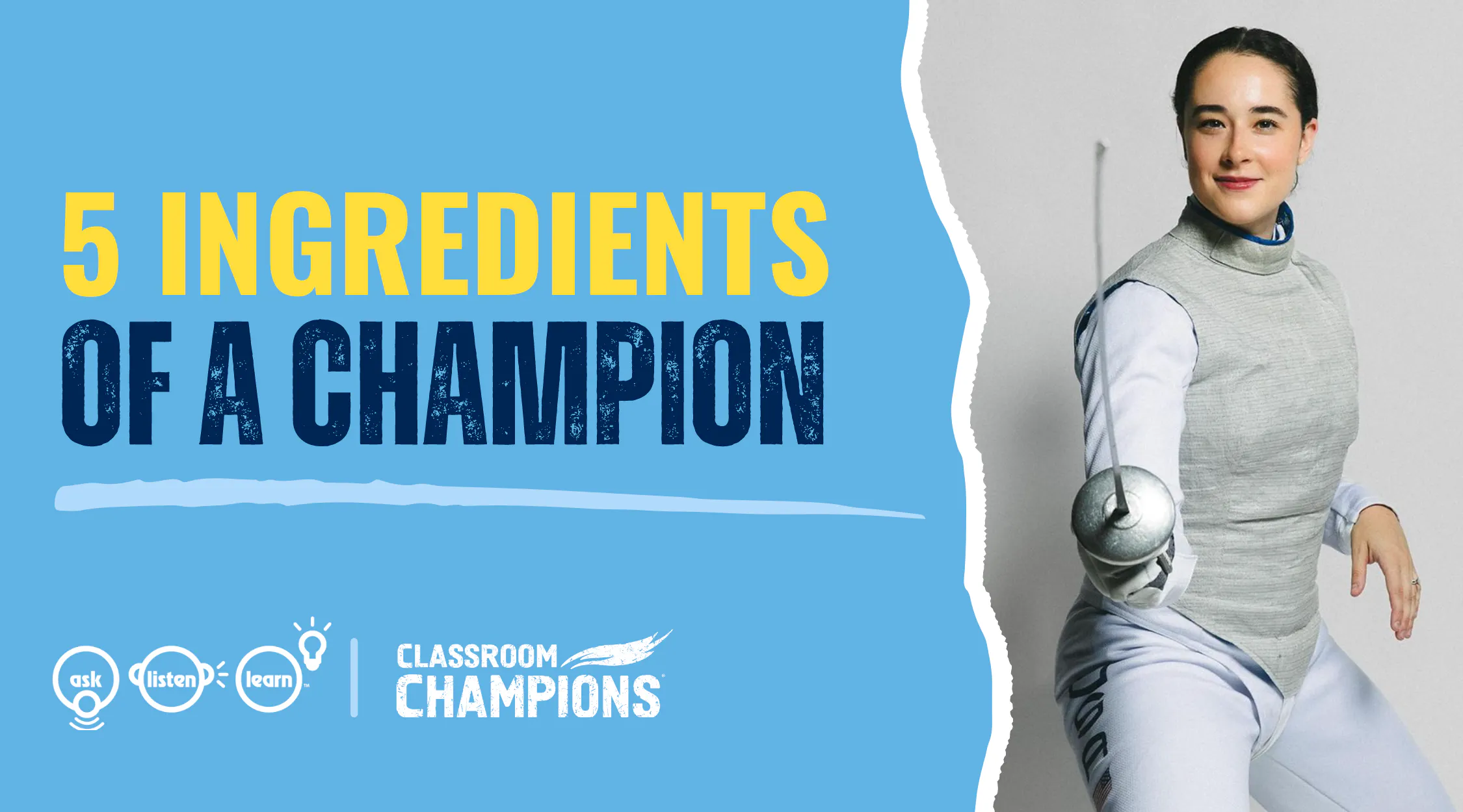 5 Ingredients of a Champion: Showing Students How To Become a Champion ...