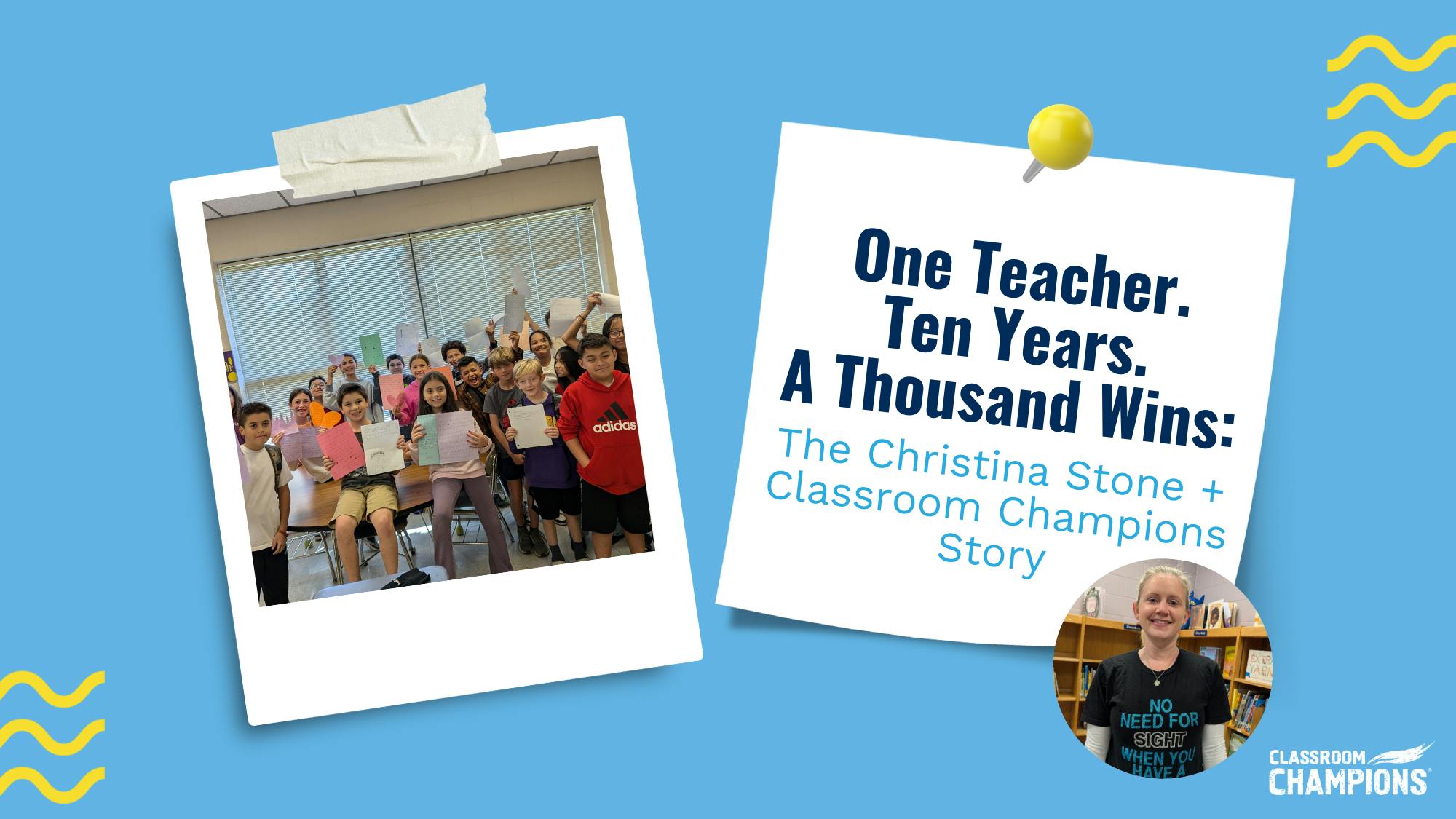 One Teacher. Ten Years. A Thousand Wins: The Christina Stone ...