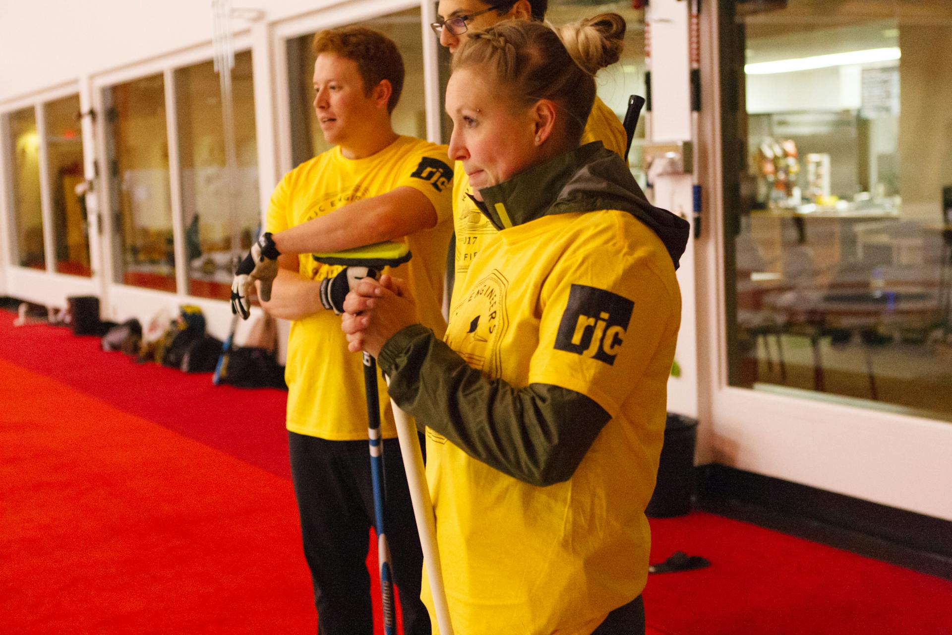 Curling sponsored by AltaLink | Calgary Corporate Challenge