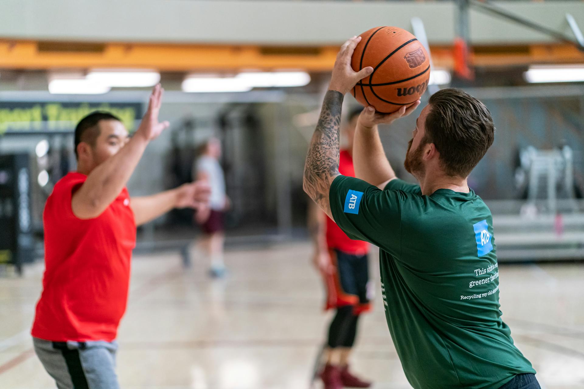 Basketball sponsored by Enbridge | Calgary Corporate Challenge