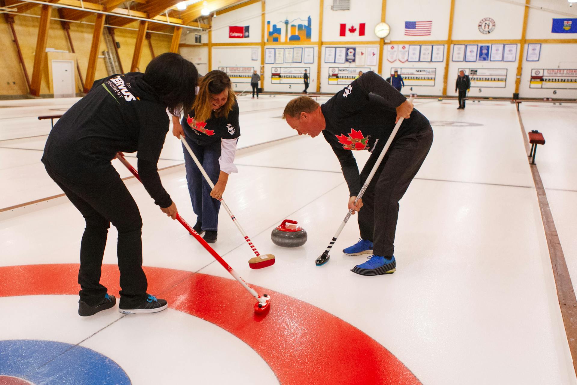 Curling sponsored by AltaLink | Calgary Corporate Challenge