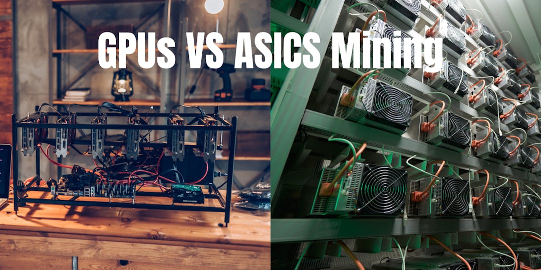 เลือกอะไรดี ระหว่างขุด GPU VS. ASIC mining