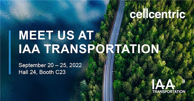 Unveiling the Next-Gen Fuel Cell at IAA Transportation 2022 - cellcentric