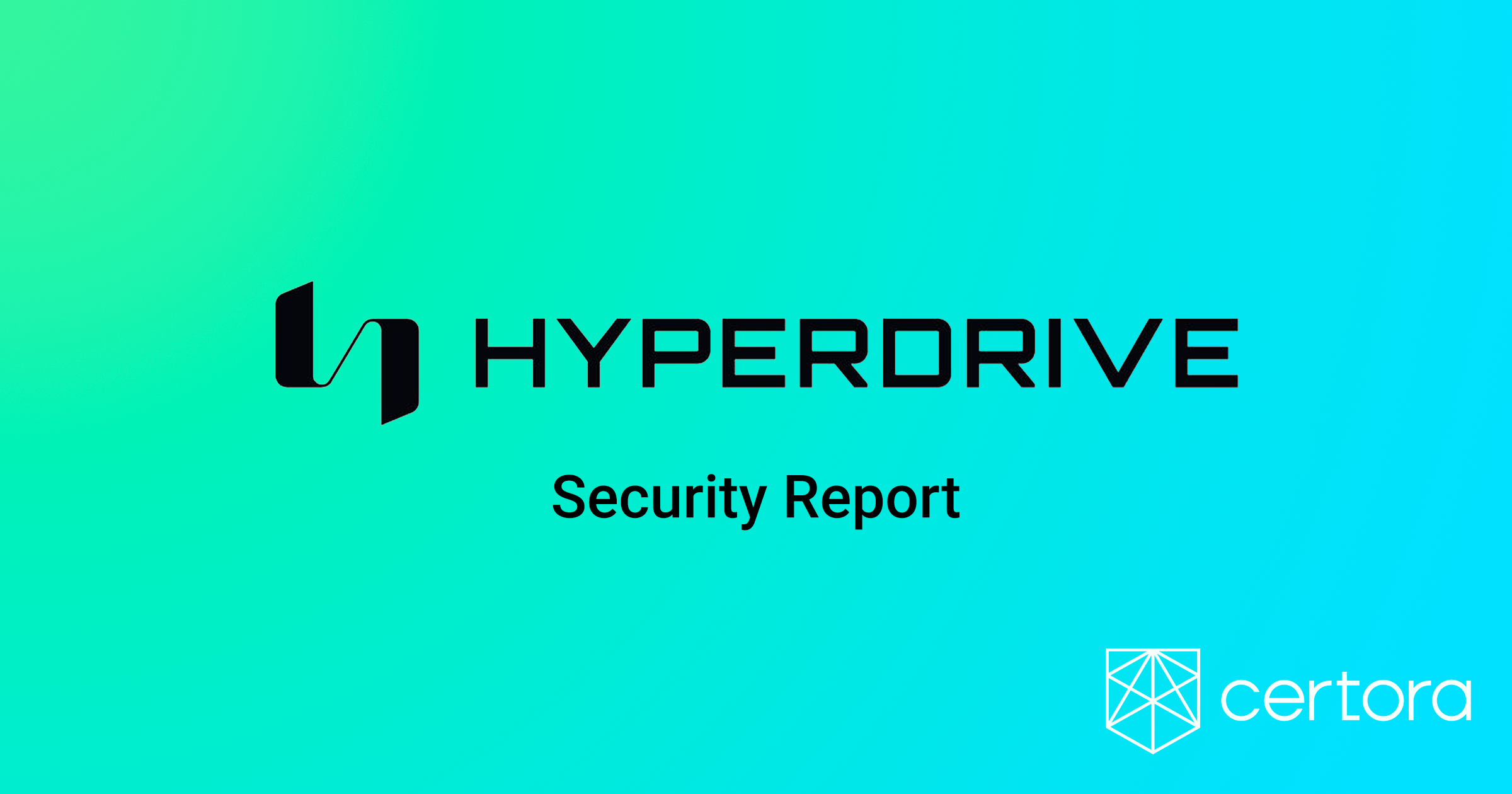 Certora's security report of the DELVE Hyperdrive protocol
