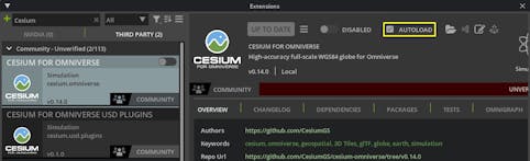 Cesium for Omniverse Quickstart – Cesium
