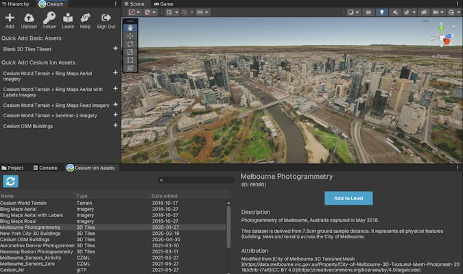 Announcing Cesium for Unity – Cesium