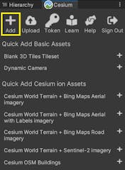 Adding Datasets – Cesium