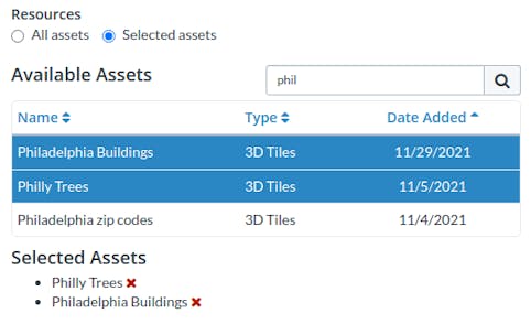 Cesium ion Access Tokens – Cesium