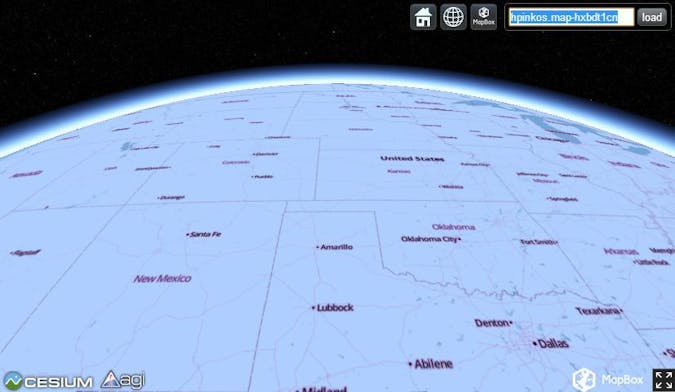 MapBox Tiles in Cesium – Cesium