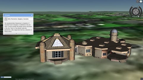 Bhuvan: The Geo-Portal for the Indian Space Research Organization – Cesium