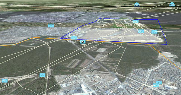 Plan and Display Unit Routes and Communication Networks for Tactical ...