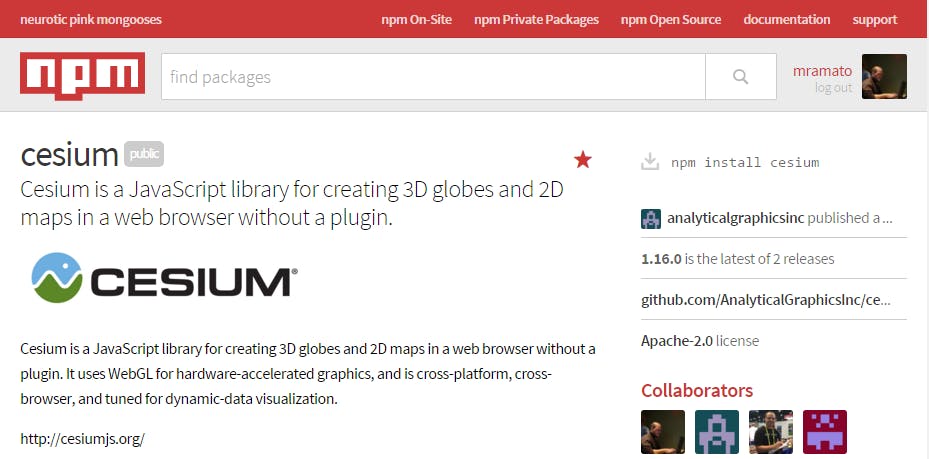 Cesium Now Officially Available on npm! – Cesium