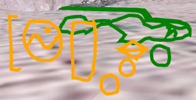 Drawing on 3D Models and Terrain – Cesium