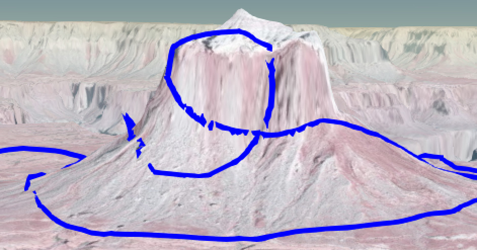 Drawing on 3D Models and Terrain – Cesium