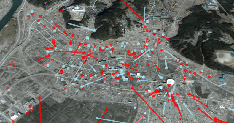 Animated 3D Map Showing the Final Movements of Victims of the 2011 ...