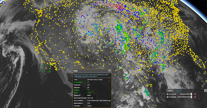 GIS-enabled 3D Visualization for High-Speed Data Analytics – Cesium