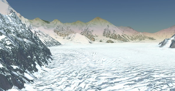 High-resolution Arctic Terrain with ArcticDEM – Cesium