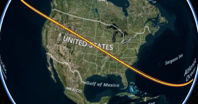 Total Solar Eclipses, Visualized and Animated – Cesium