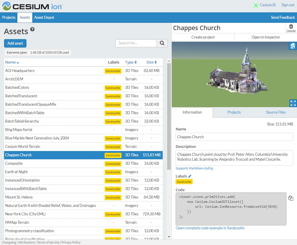 Cesium ion Cloud Architecture – Cesium