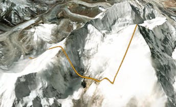 Polylines on Terrain – Cesium