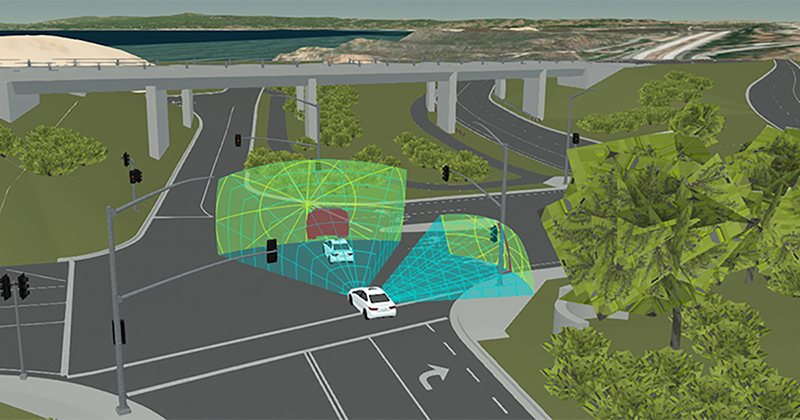 Simulate Intersections for Autonomous Driving with RoadRunner and ...