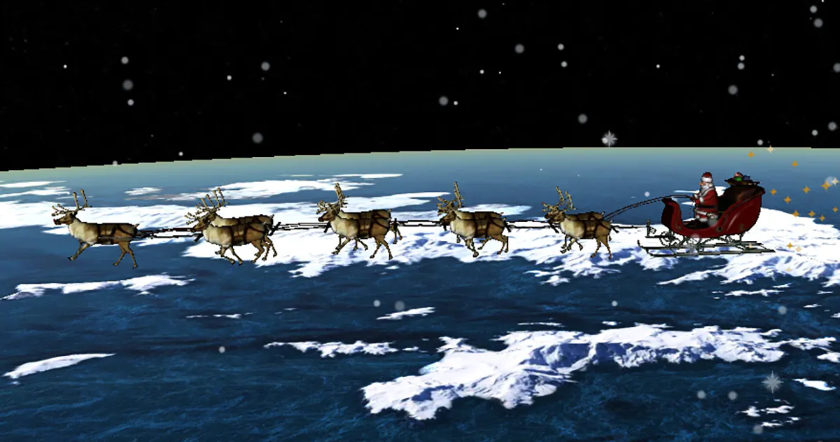 The Tech behind NORAD's Santa Tracker – Cesium
