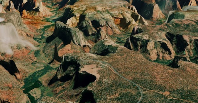 Virtually Hiking Antelope Canyon with Cesium World Terrain – Cesium