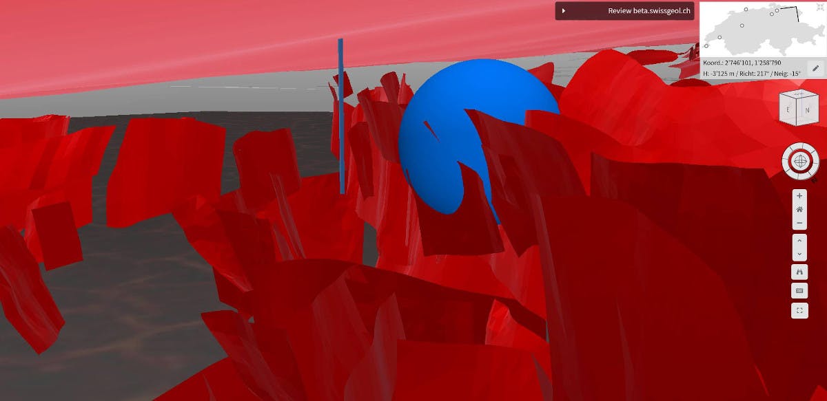 Visualizing Switzerland's Geological Resources with Cesium's Subsurface Rendering – Cesium