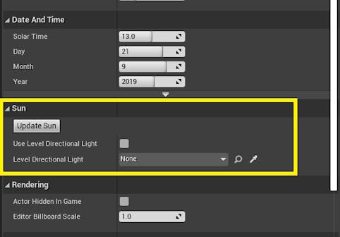Using a Geospatially Accurate Sun – Cesium