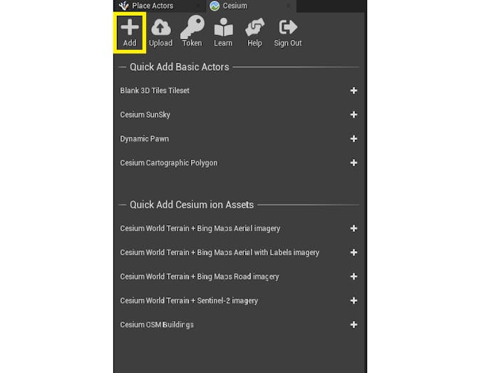 Adding Datasets – Cesium