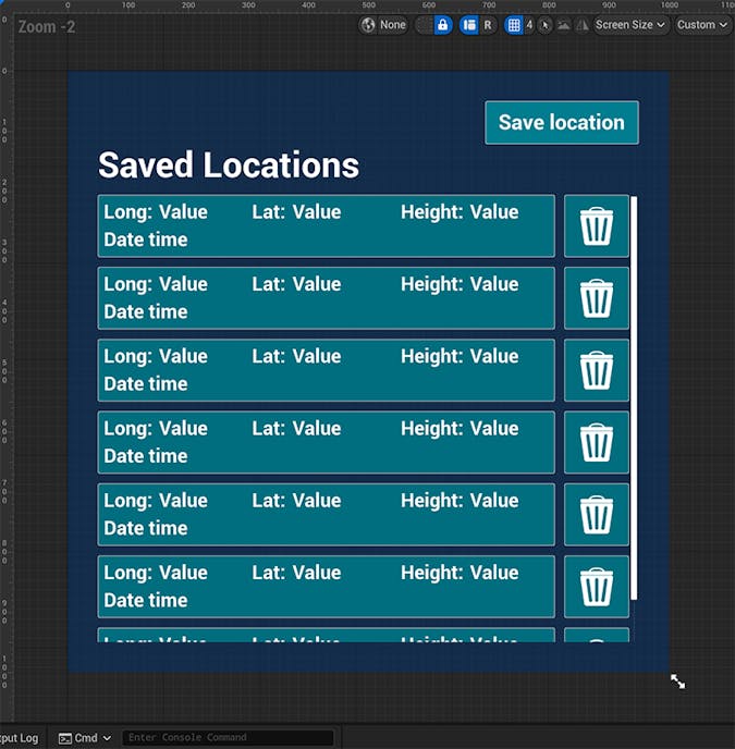 Saving and Loading Locations – Cesium