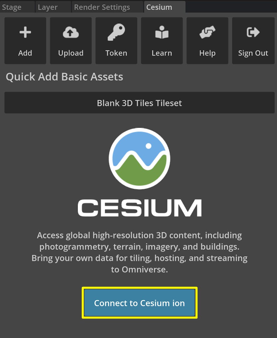 Cesium for Omniverse Quickstart – Cesium