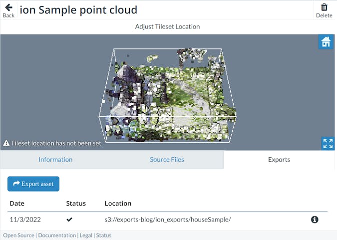 Introducing Cesium ion Archives and Exports – Cesium