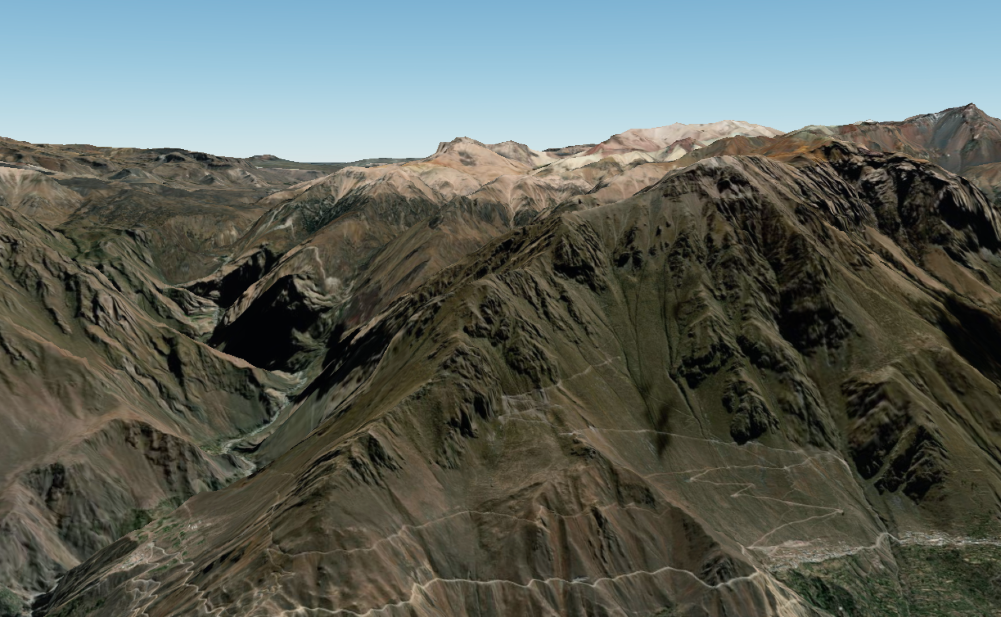 Polylines on Terrain – Cesium
