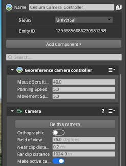 Cesium for O3DE Quickstart – Cesium