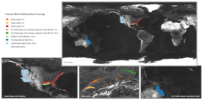 Cesium World Bathymetry – Cesium