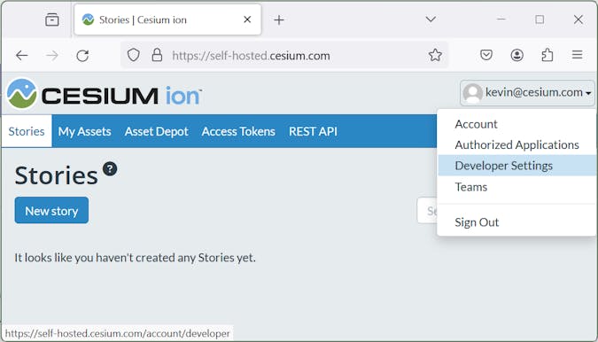 Using Cesium ion Self-Hosted – Cesium