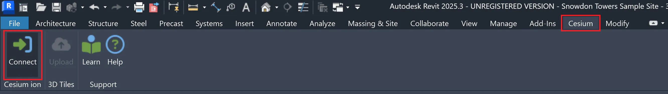 Cesium ion for Autodesk Revit Quickstart – Cesium