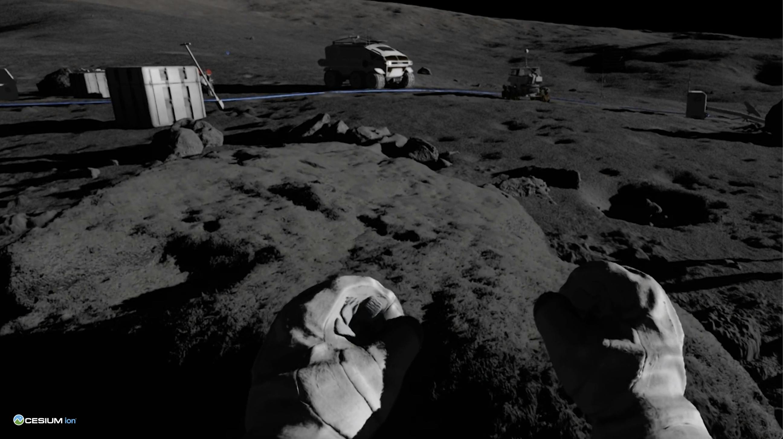 Buendea Supports NASA Advanced Operations Concepts Lab with Cesium Moon Terrain – Cesium