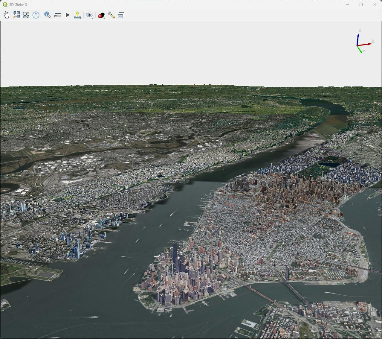 3D Globe View Now Available in QGIS – Cesium