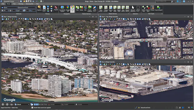 MicroStation Advances Infrastructure Design with 3D Tiles – Cesium