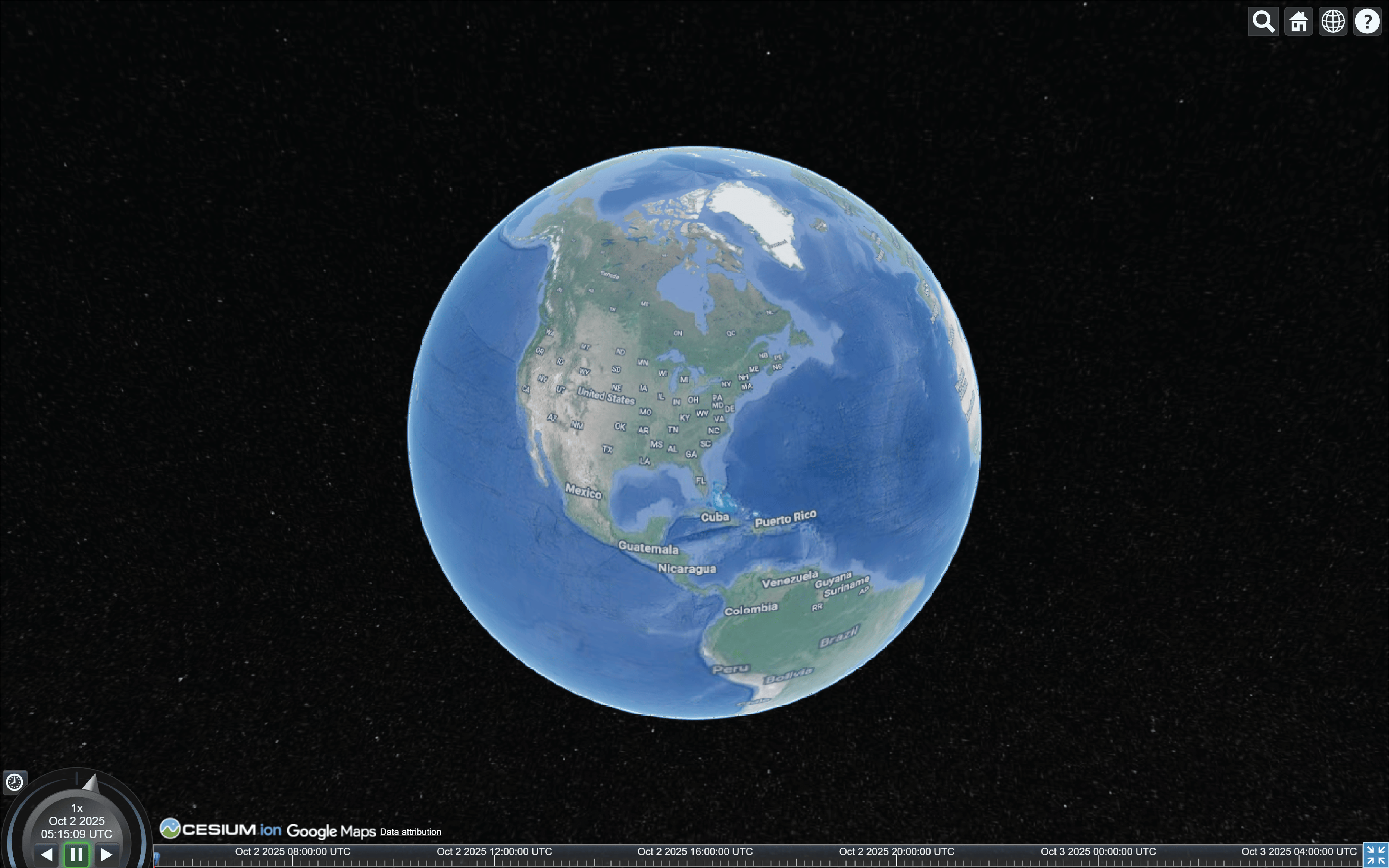 Visualizing Imagery – Cesium